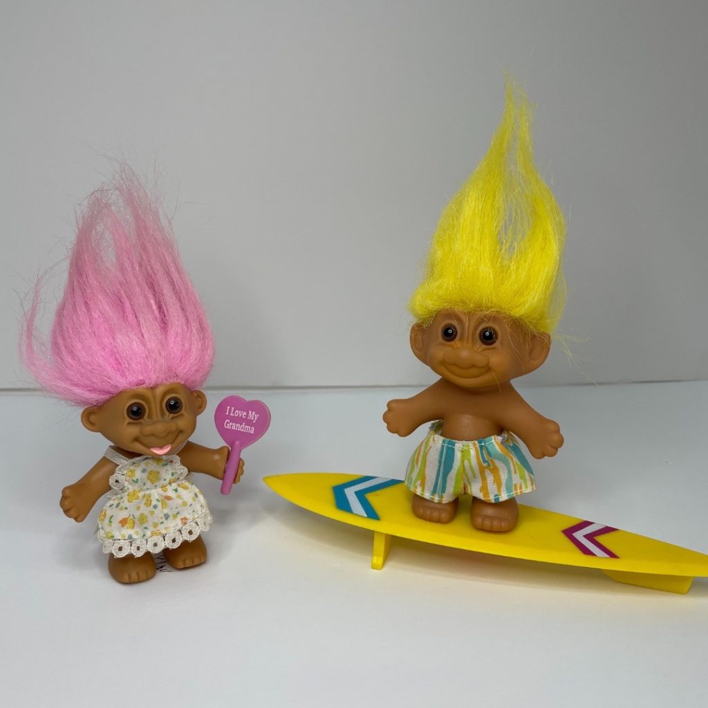 Surfer Troll from early 2000s – NC Museum of Dolls, Toys & Miniatures